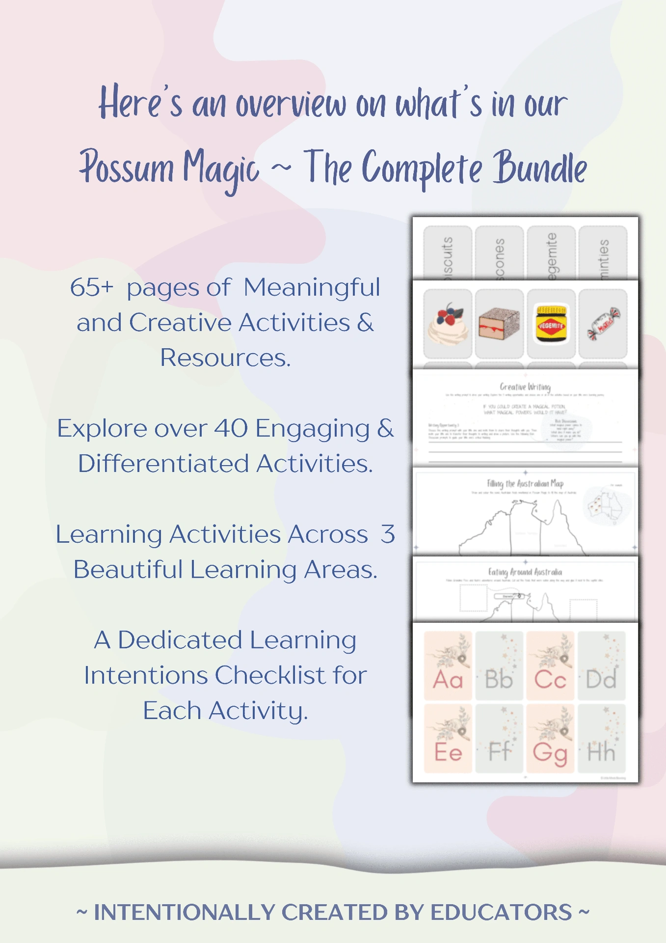 Possum Magic Learning Bundle - Story-Driven Education for Kids 4-8